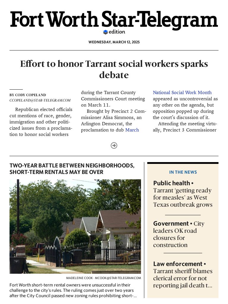 Fort Worth Star-Telegram
